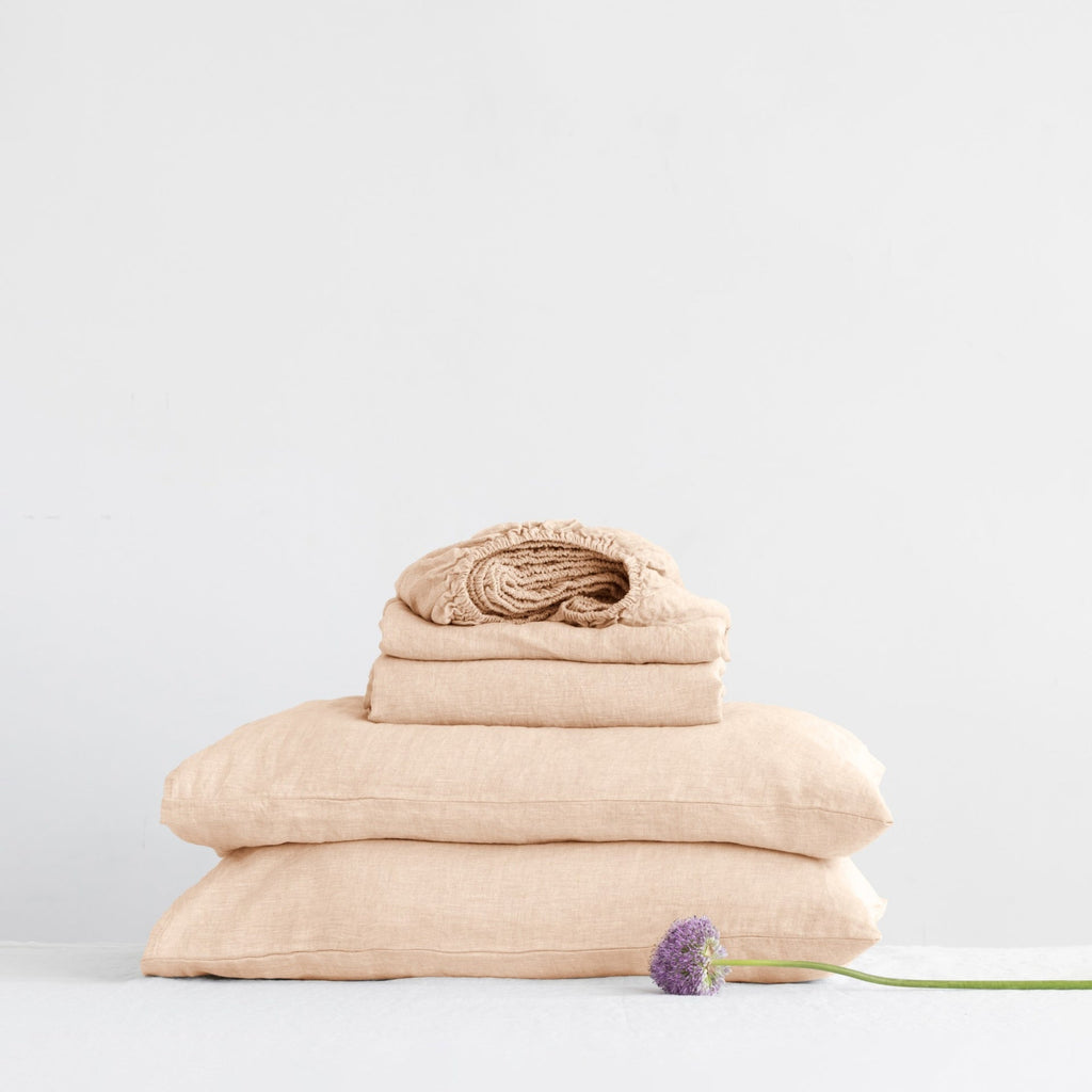 Brazilian Sand Linen Sheet Set – Linen Tales Global