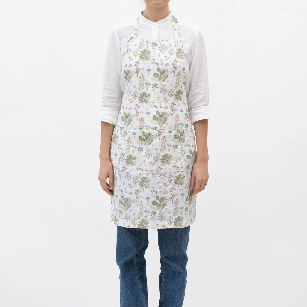 White Botany Linen Daily Apron – Linen Tales Global